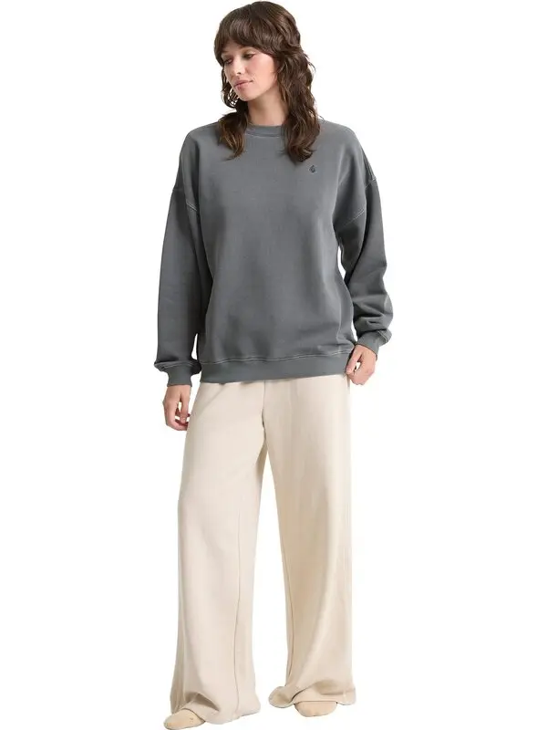 Volcom Stone Soft Crew - Charcoal