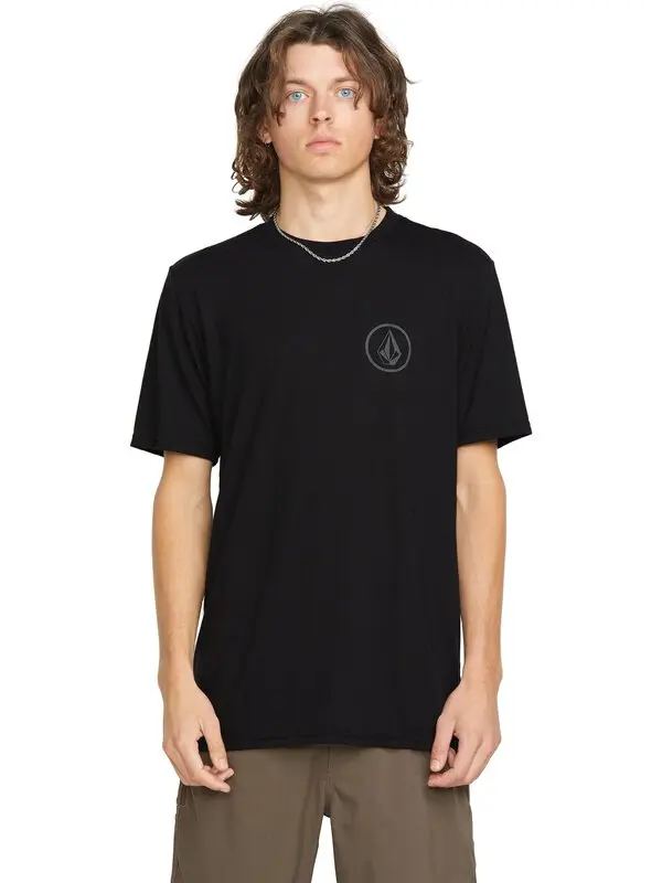 Volcom Stone Tech Short Sleeve Tee - Black