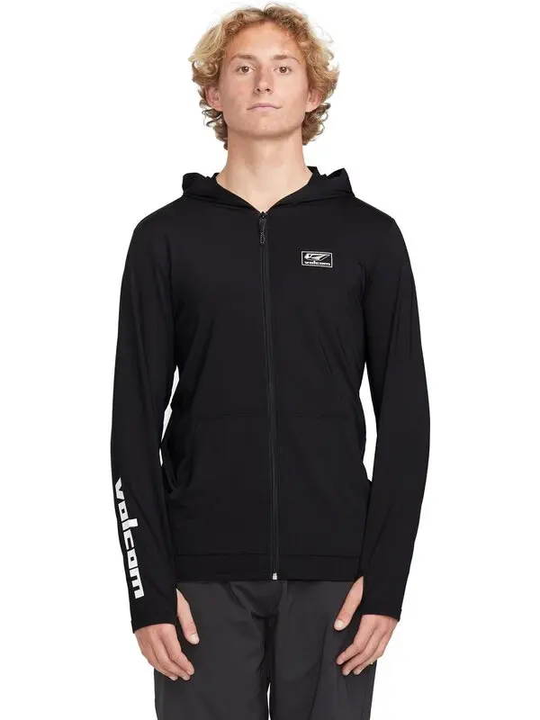 Volcom Modstone Loose Zip Hoodie - Black
