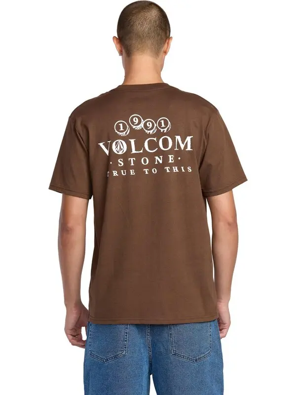 Volcom Veevo Short Sleeve Tee - Brownstone