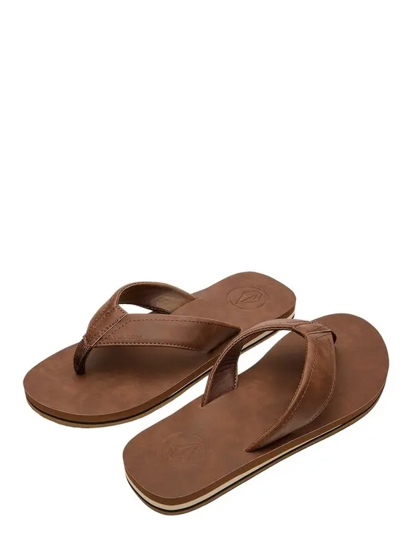 Volcom Victor Lx Sandals - Brown