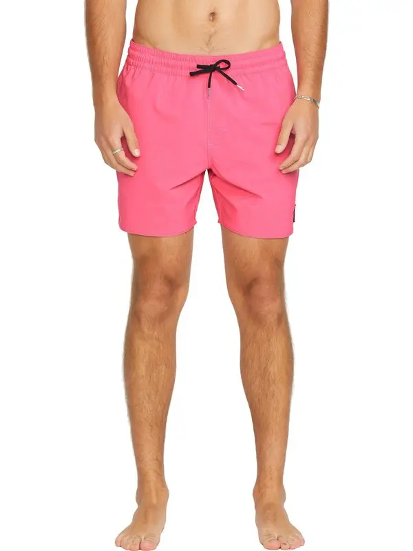 Volcom Lido Solid 16 Trunks - Neon Pink