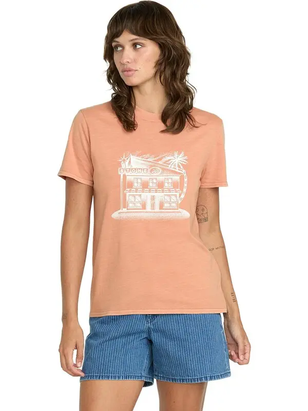 Volcom Lock It Up Tee - Sandstone