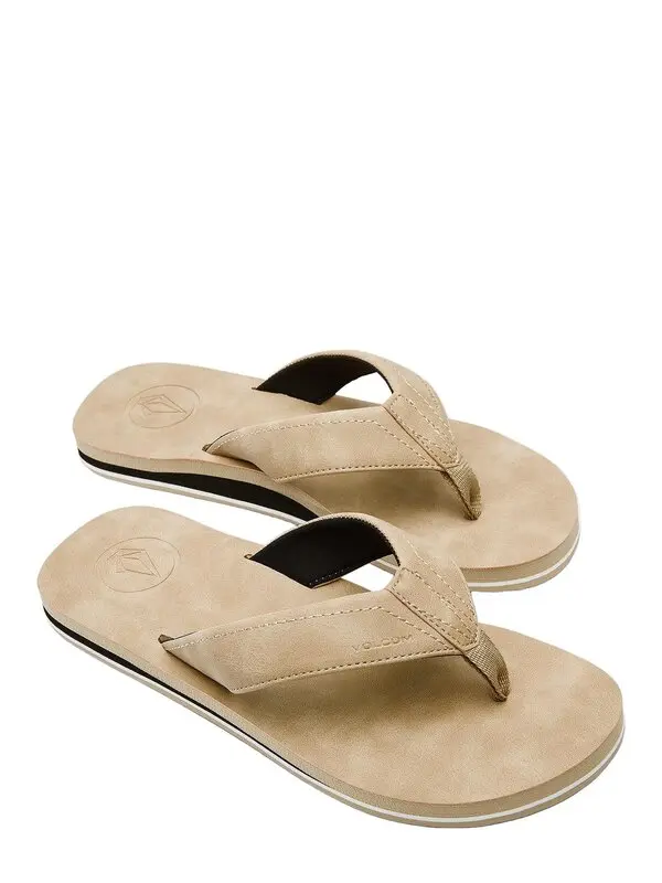 Volcom Victor Lx Sandals - Tan