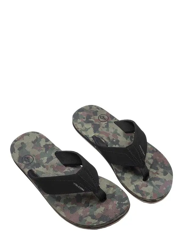 Volcom Victor Sandals - Dark Camo