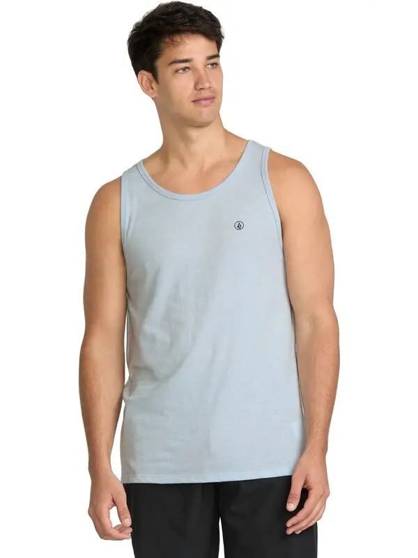 Volcom Solid Heather Tank - Carolina Blue