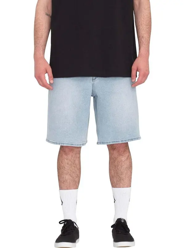 Volcom Billow Denim Shorts - Desert Dirt Indigo