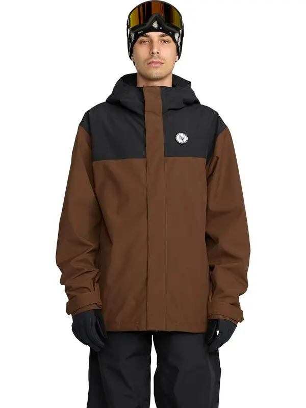 Volcom Buckthreeeighty Jacket - Brown