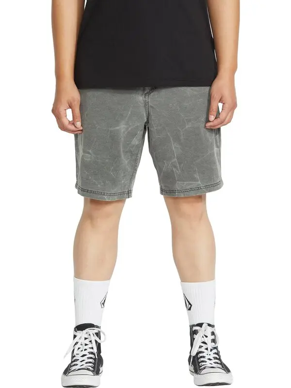 Volcom Stone Faded Hybrid Shorts - Stealth