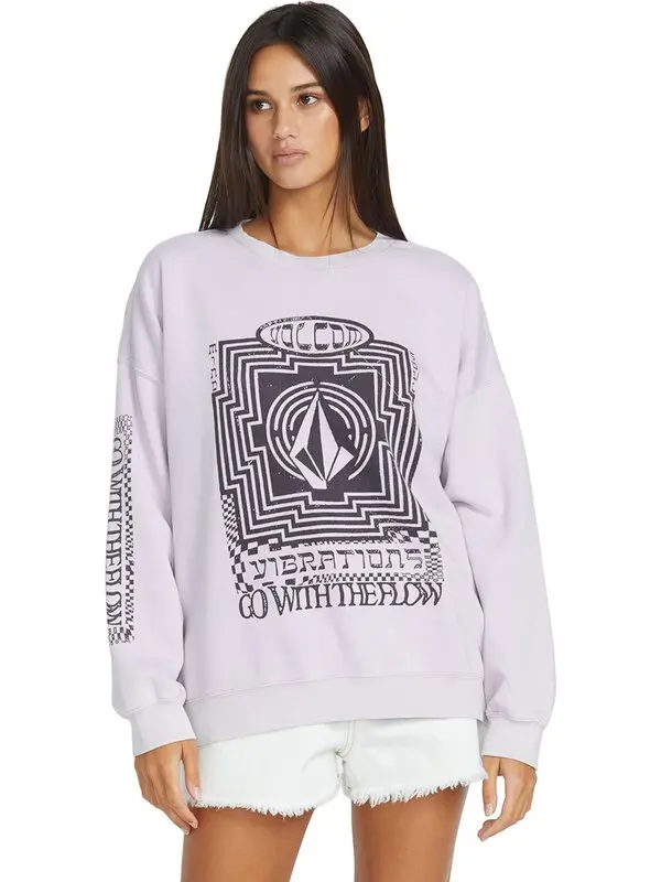 Volcom Stone Crewneck - Blurred Violet