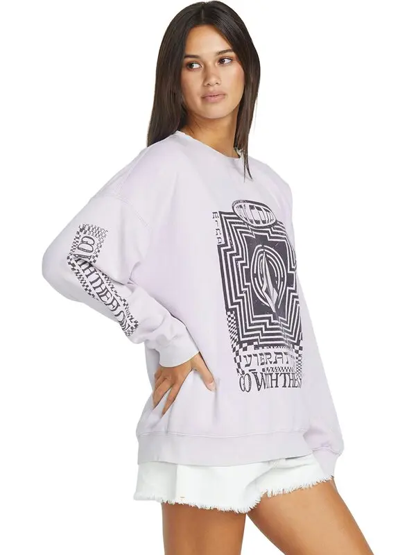 Volcom Stone Crewneck - Blurred Violet