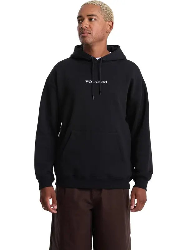 Volcom Stone Loose Fit Pullover Fleece - Black