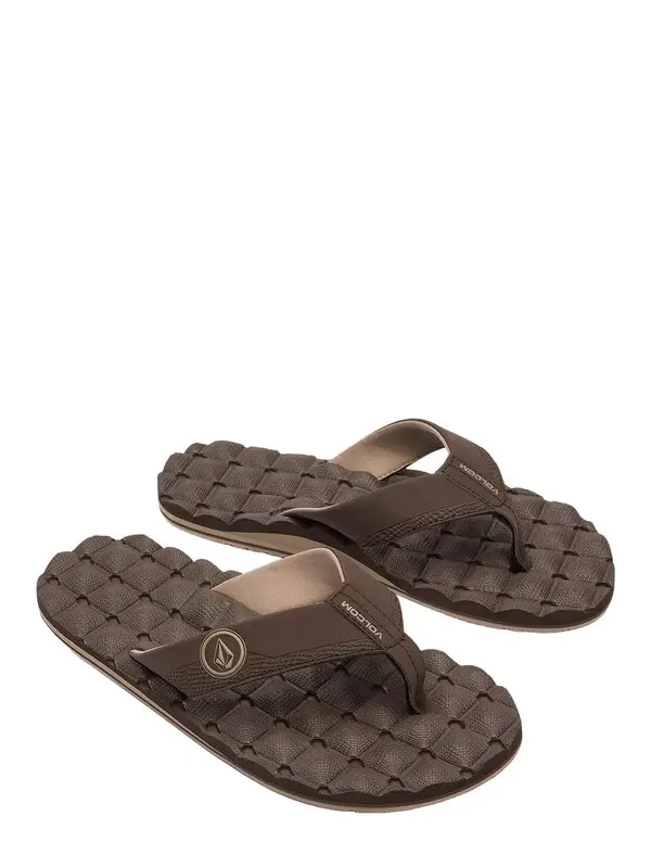 Volcom Recliner Sandals - Brown