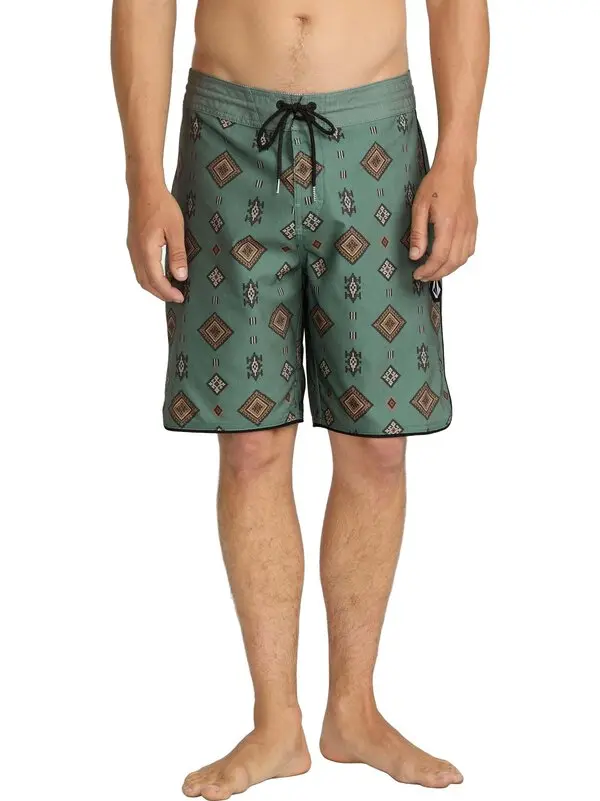 Volcom Dobby Stoney 19 Trunks - Light Olive