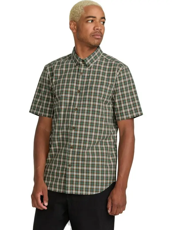 Volcom Morphew Short Sleeve Shirt - Light Olive