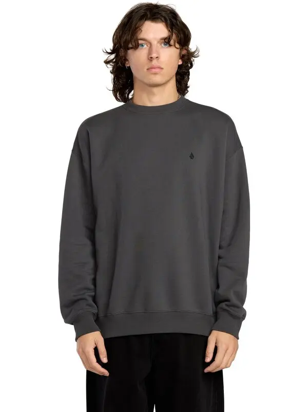 Volcom Single Stone Pw Crew - Asphalt Black
