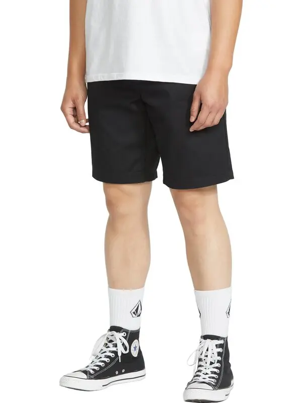 Volcom Elastic Waist 19" Shorts - Black