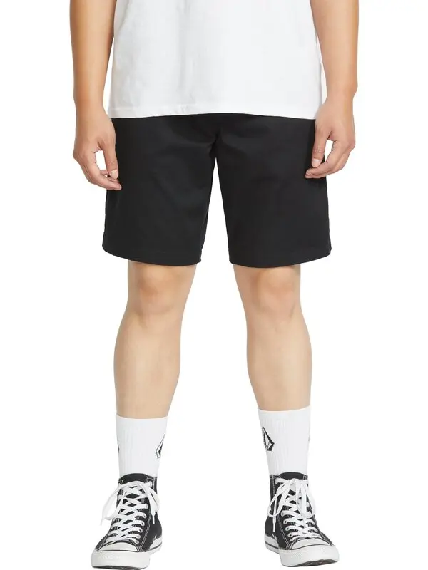 Volcom Elastic Waist 19" Shorts - Black