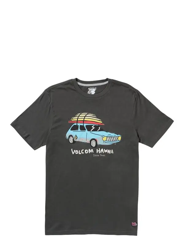 Volcom Drewtoonz Short Sleeve Tee - Stealth
