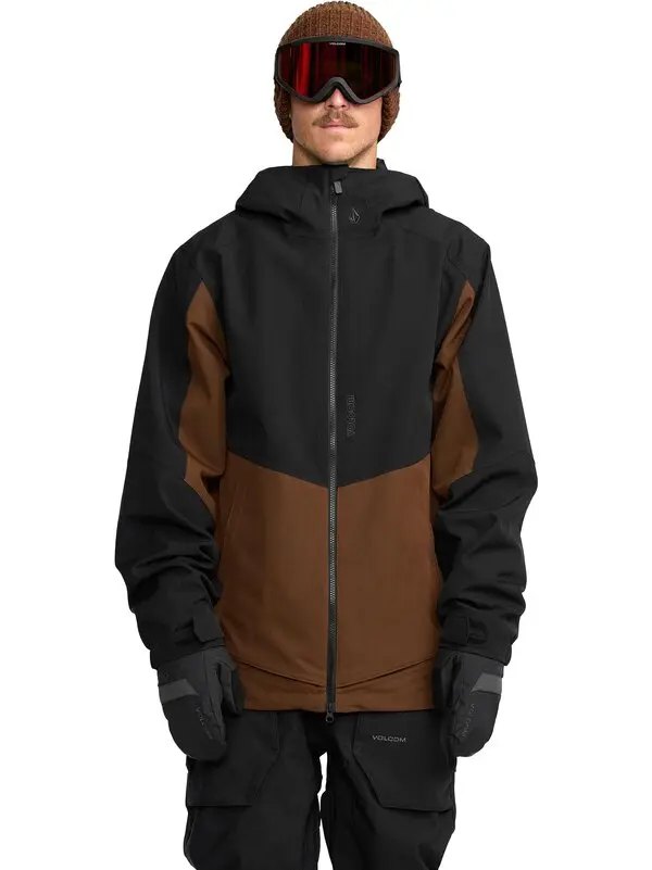 Volcom Brighton Full Zip Jacket - Brown