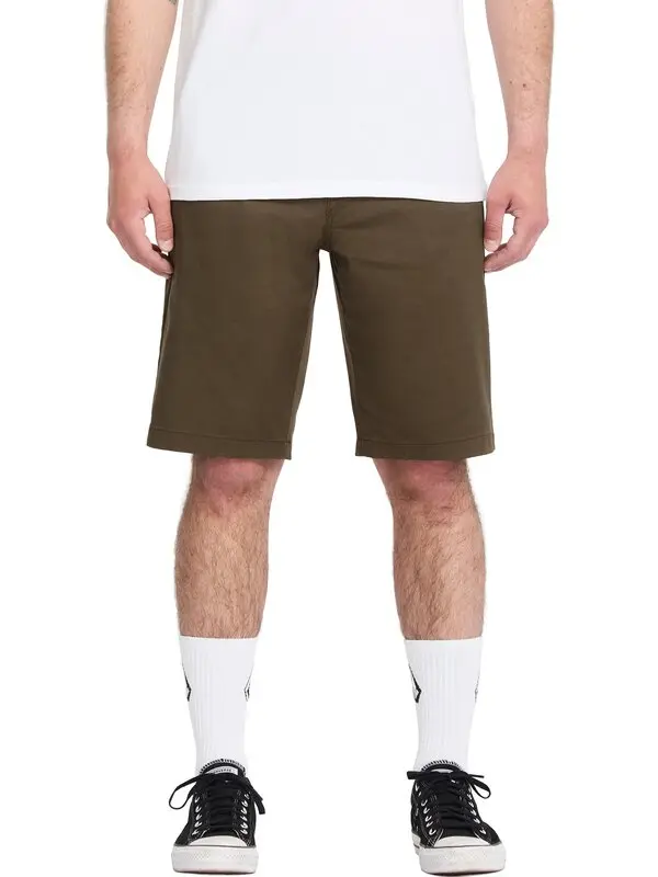 Volcom Modern Stretch 5-pocket Chino Shorts - Sage Leaf