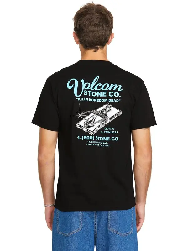 Volcom Rat Trap Short Sleeve Tee - Black