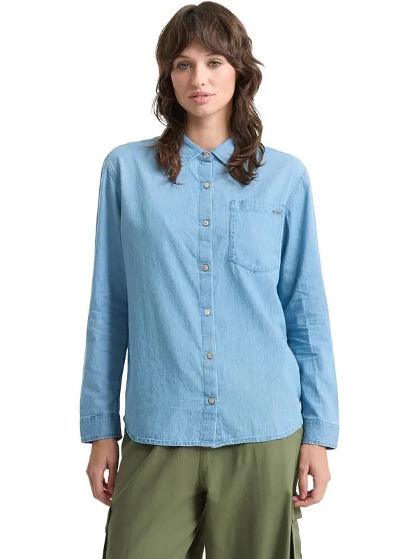 Volcom Lived In Button-up Shirt - Chambray