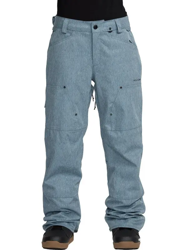 Volcom Relaxed Mid-rise Pollock Pant - Denim