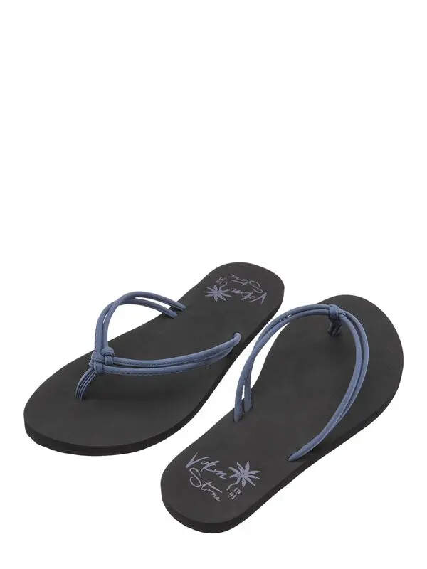 Volcom Forever And Ever Ii Sandals - Black Print