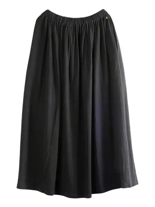 EXTREME CASHMERE X Mary Elasticated Skirt - Black