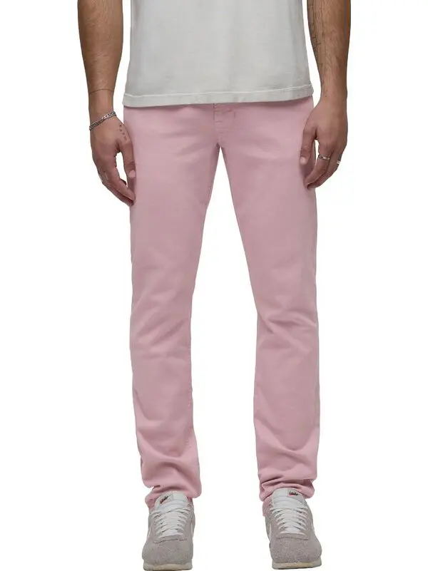 Hudson Jeans Blake Slim Straight-leg Jeans - Pale Mauve