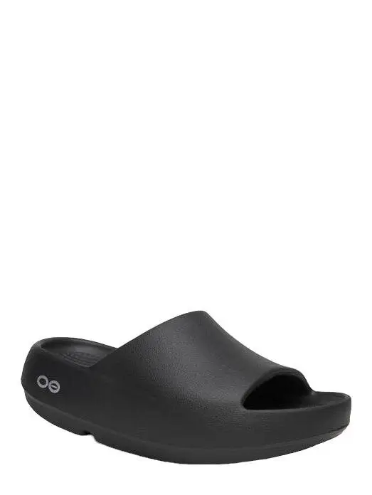 OOFOS Ooahh+ Slide Sandal - Black