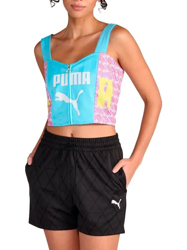 PUMA Future Archive Corset Top - Vibrant Blue