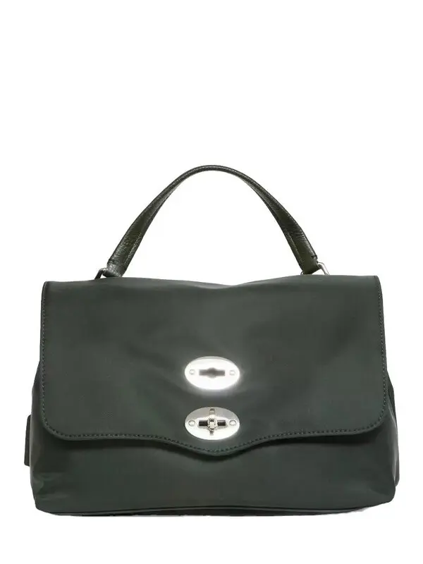 ZANELLATO Top-handle Shoulder Bag With Double Metallic Buckle - Green