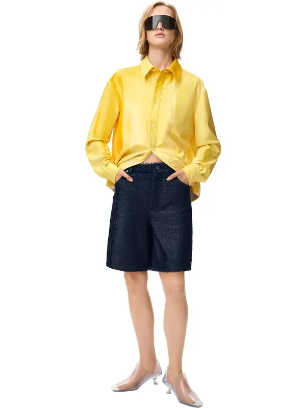 Loewe Nappa Lambskin Shirt - Yellow