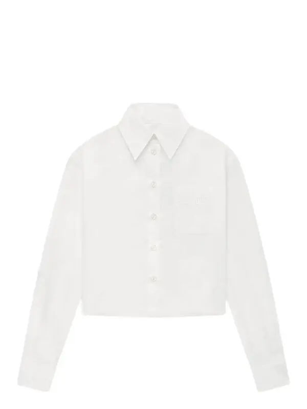 Amiri Poplin Pocket Shirt - White