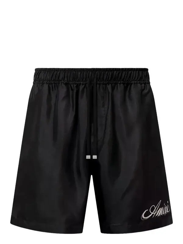 Amiri Living The Dream Shorts - Black