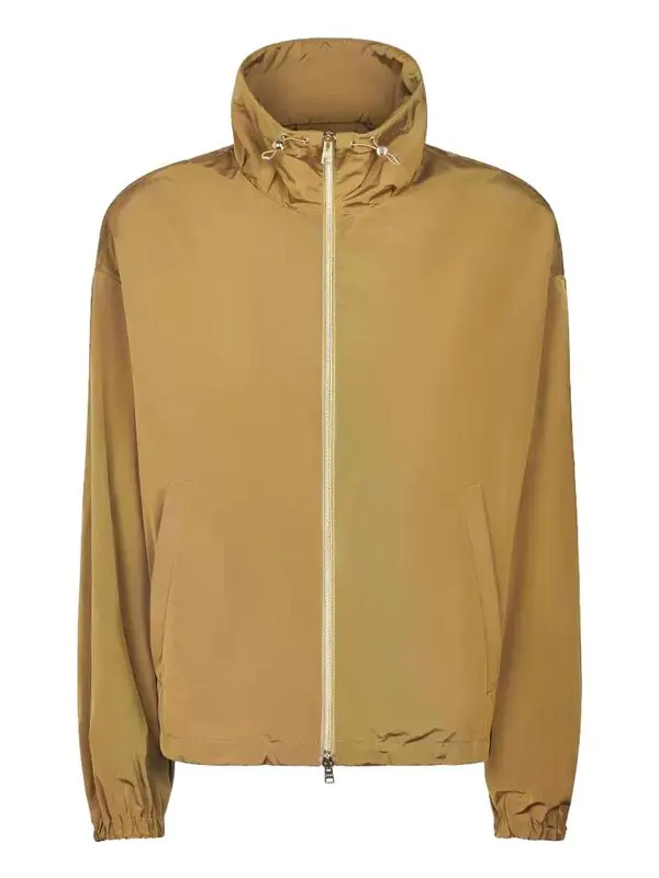 Herno High-neck Zip-up Jacket - Neutrals
