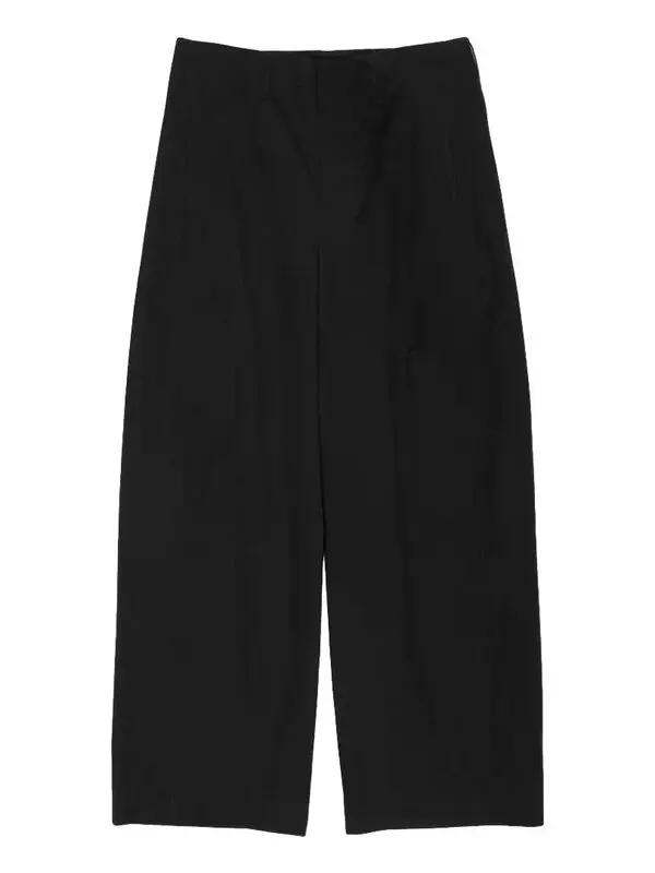 Bimba Y Lola Wide-leg Trousers - Black