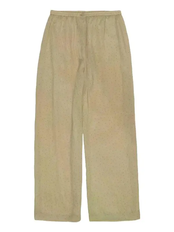 Bimba Y Lola Polka-dot Wide Leg Trousers - Neutrals
