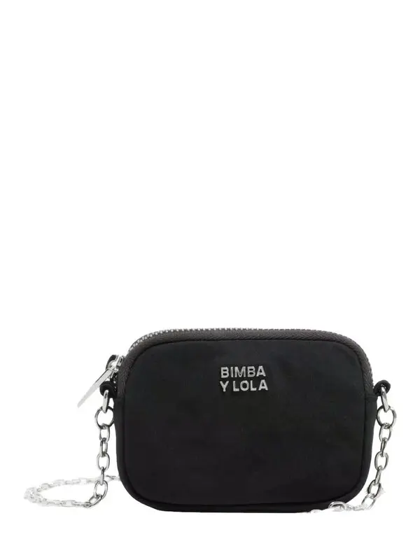 Bimba Y Lola Chain Purse - Black