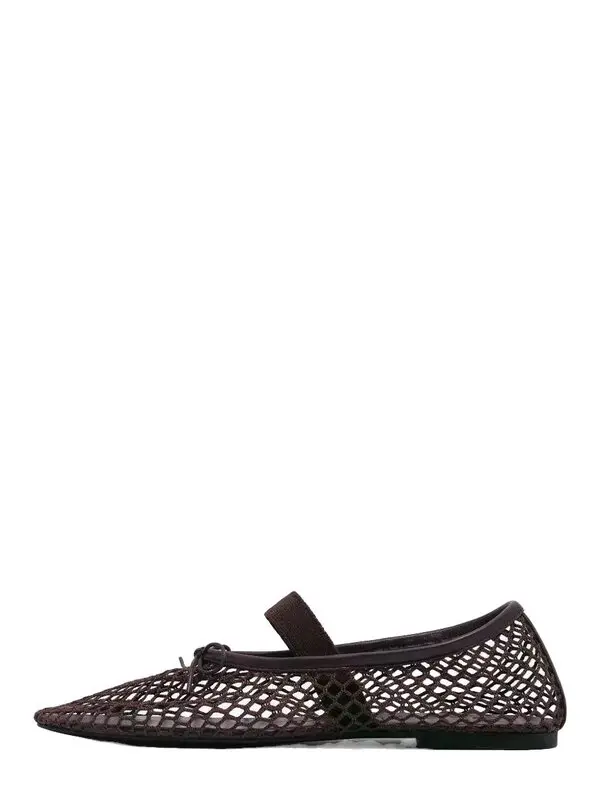 Bimba Y Lola Bow-detail Ballet Flats - Brown