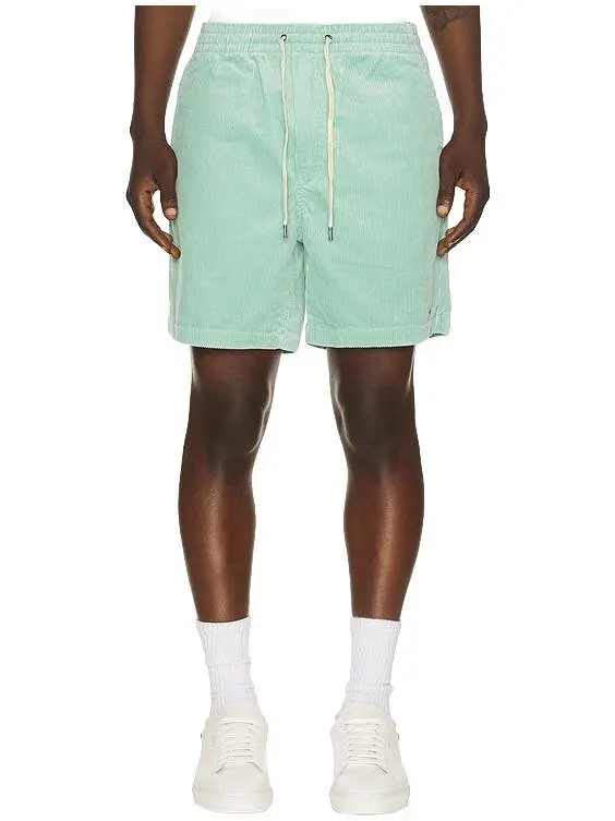 Polo Ralph Lauren 8 Wale Corduroy Prepster Short - Celadon