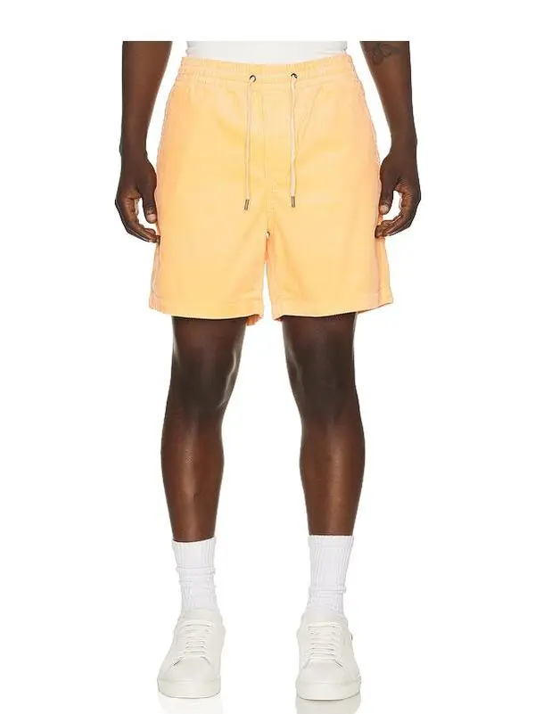 Polo Ralph Lauren 8 Wale Corduroy Prepster Short - Key West Orange