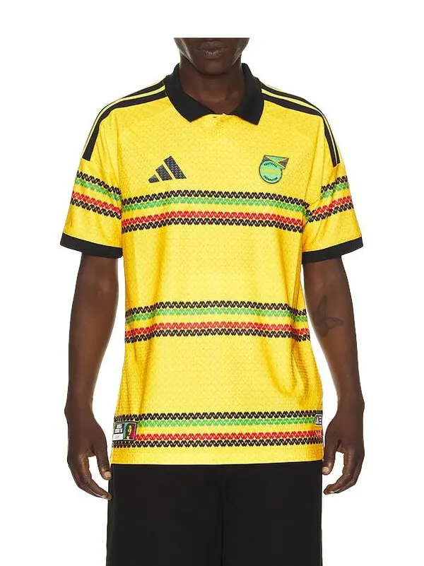 ADIDAS ORIGINALS Jff Jamaica 26 World Cup Jersey - Bold Gold