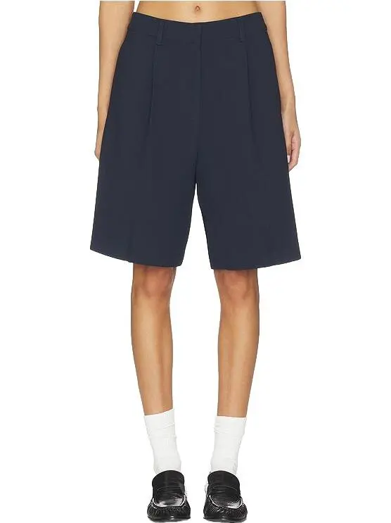 Astr The Label Quillie Shorts - Navy