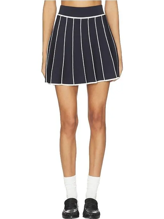 MALBON Aurora Mini Skirt - Midnight