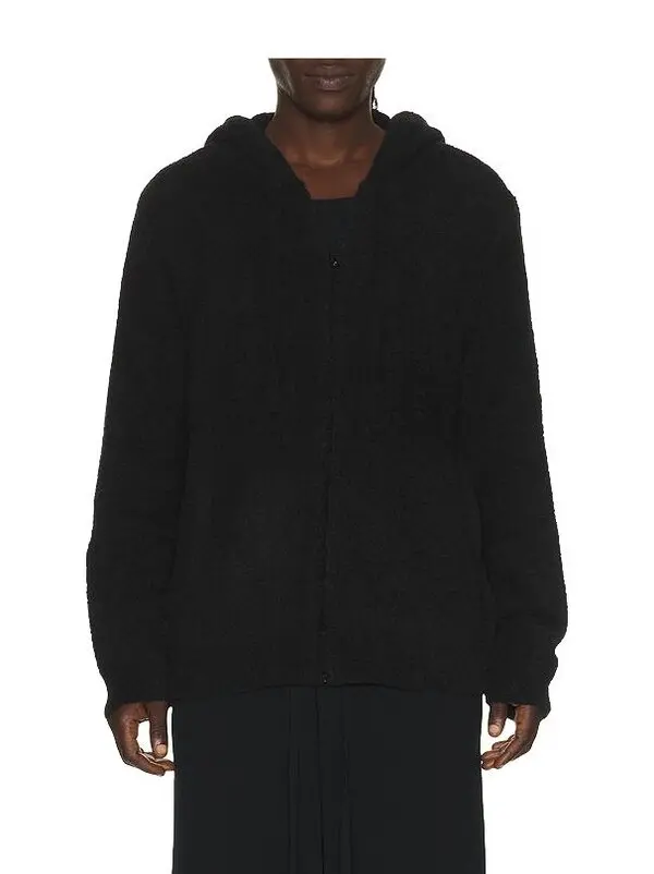 Barefoot Dreams Cozychic Zip Up Hoodie - Black