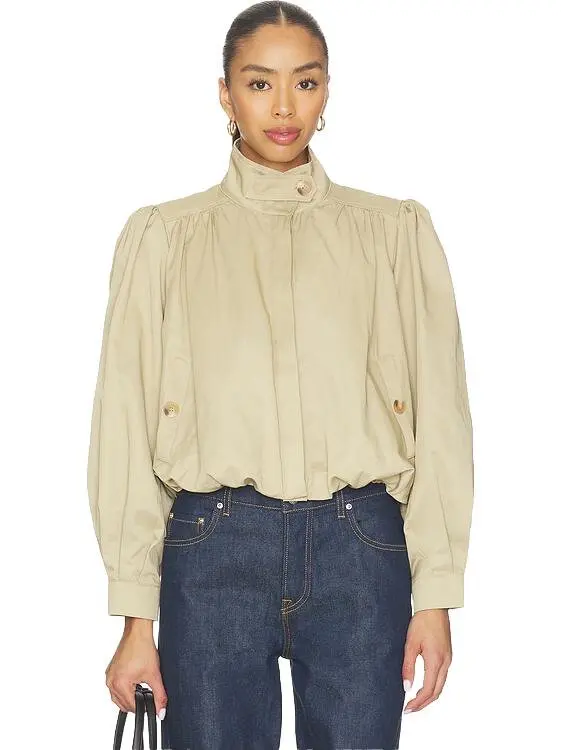 Astr The Label Estero Jacket - Khaki