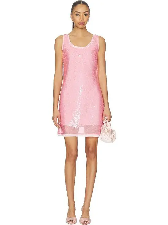 Simkhai Stacie Sequin Mini Dress - Blossom